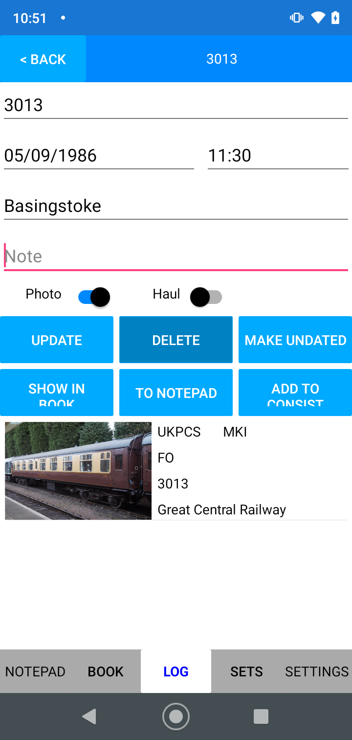 Importing Historic paper records - SpotLog