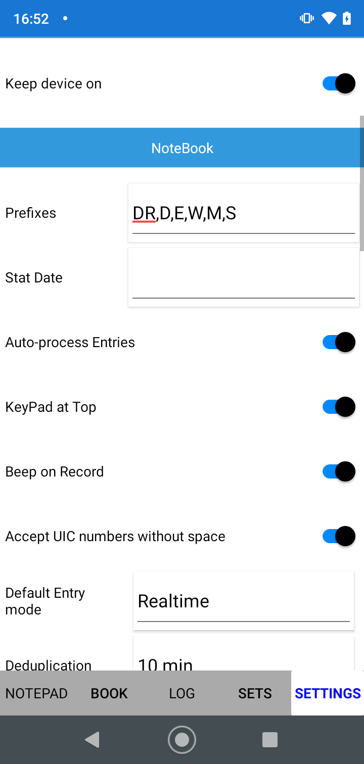 Statistics - SpotLog