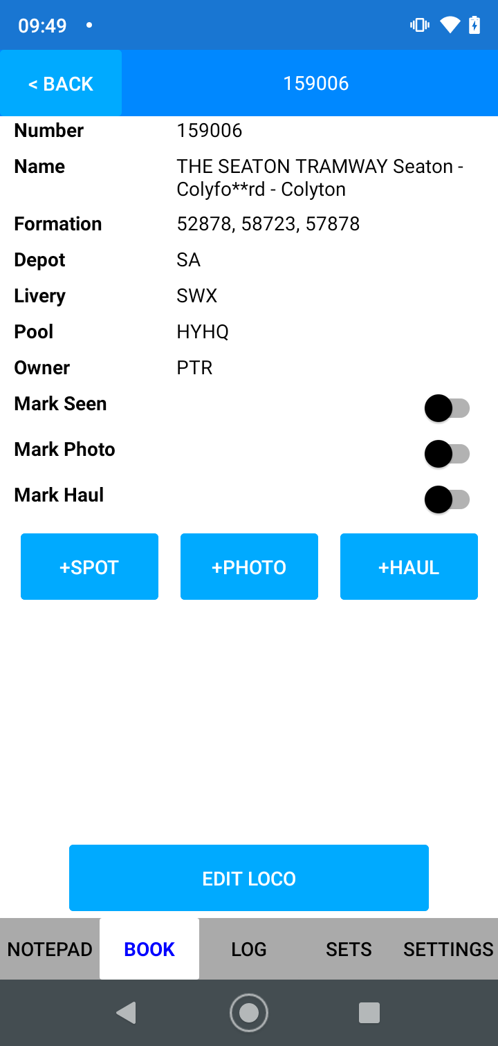 Formation Numbers - SpotLog