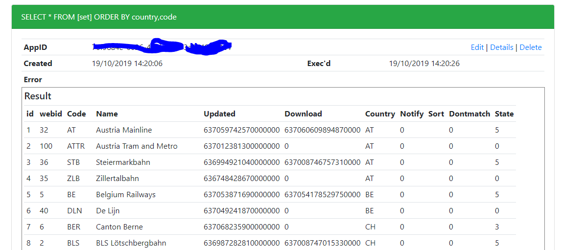 Remote SQL Support - SpotLog